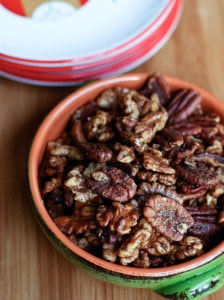 Gingerbread Spiced Nuts