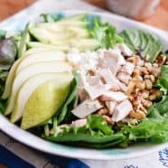 Chicken Pear and Avocado Salad