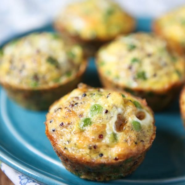 Frittata Muffins | Baked Quinoa and Egg Muffins