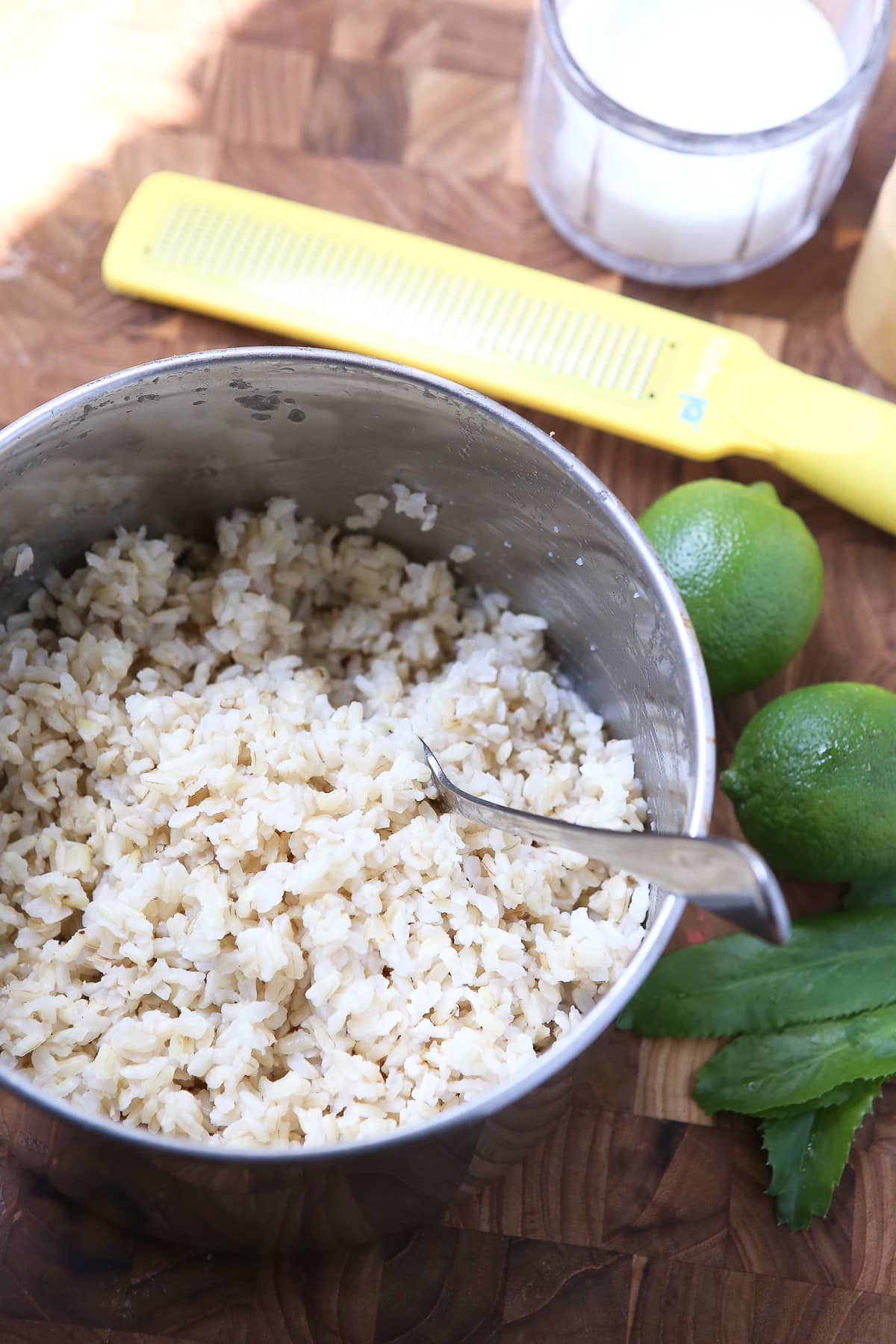 Cilantro Lime Brown Rice - Aggie's Kitchen